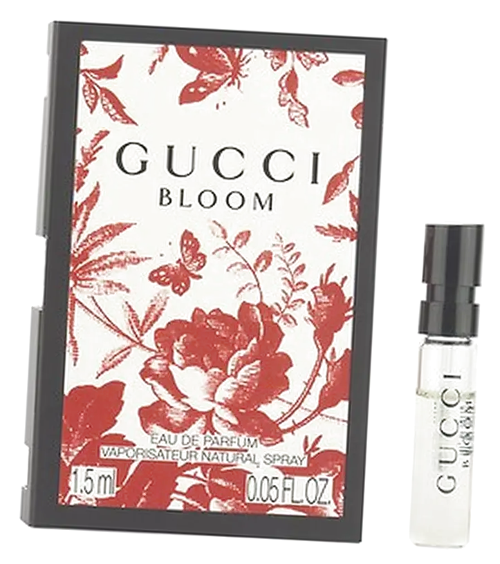 Парфюм Gucci Bloom 1.5 мл миниатюра для женщин / духи Гуччи Блум сэмпл