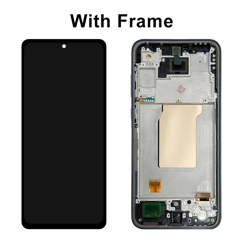 Super AMOLED Pantalla A35 5G Samsung ЖК-дисплей A356B A356E A356U Дисплей с цифровым преобразователем сенсорного экрана для S.
