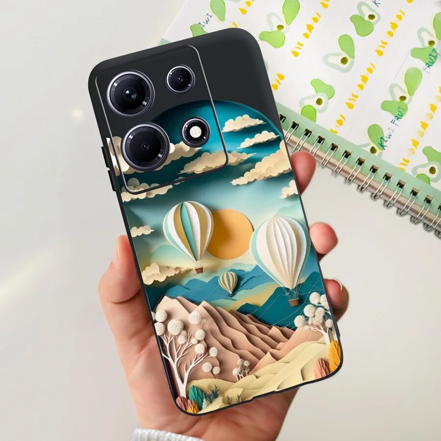 Чехол для Infinix Note 30 X6833B Cool DragonTPU, мягкий силиконовый 796, Infinix Note 30 Pro
