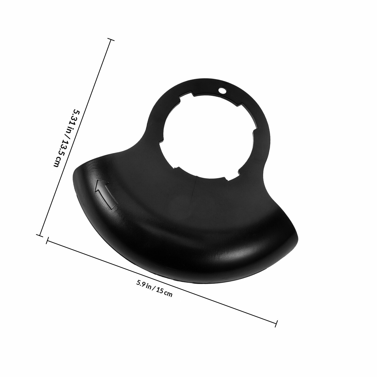 Щит Для Травы Безпроводной Косилки Чёрного Цвета 15.00X13.50X3.00Cm