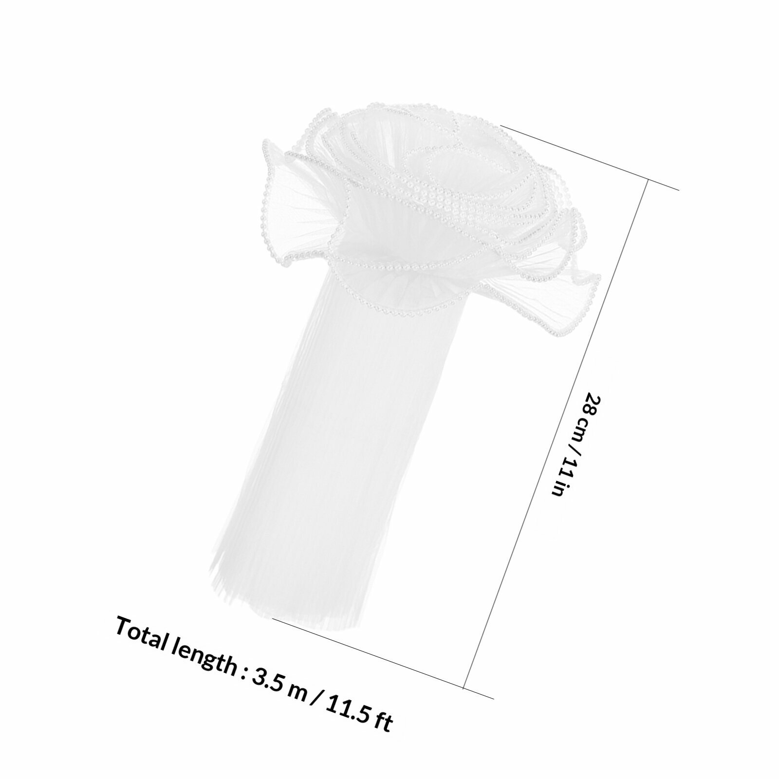 Сетка Для Обертывания Букетов Волнистая 4 Метра 457.00X28.00X0.10Cm