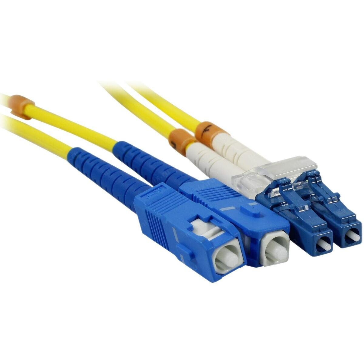 Lanmaster LAN-2LC-2SC/SU-3.0 Patch cord во, LC-SC, Duplex, SM 3м — фото 1