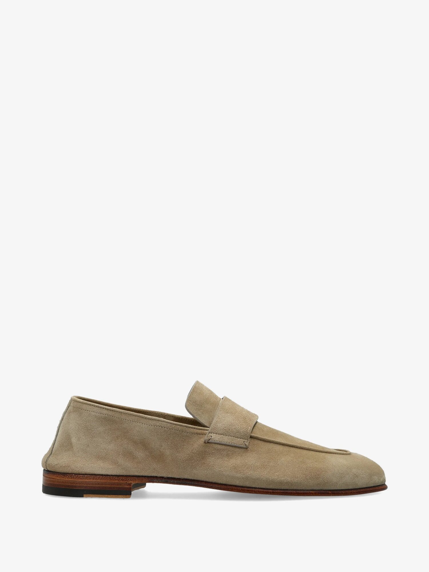 Лоферы Suede strap loafers