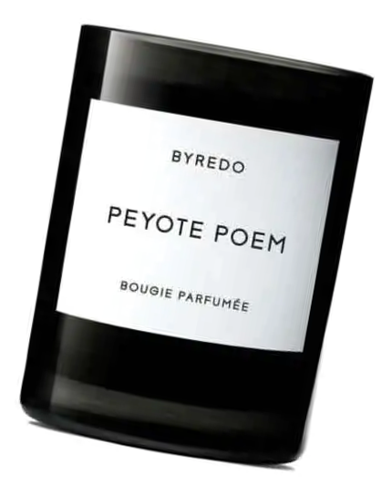 Ароматическая свеча для дома Пийот Поэм 240 гр / Byredo Peyote Poem