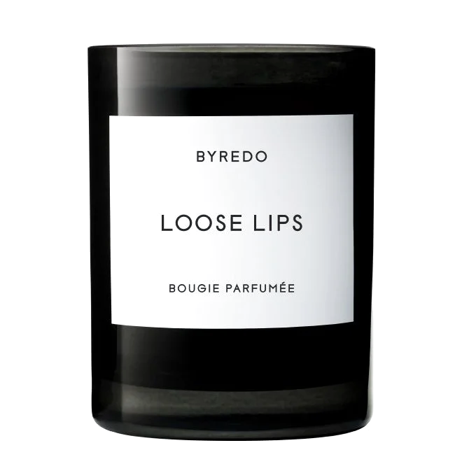 Свеча душистая Byredo Loose Lips 240 гр женская / Байредо Луз Липс