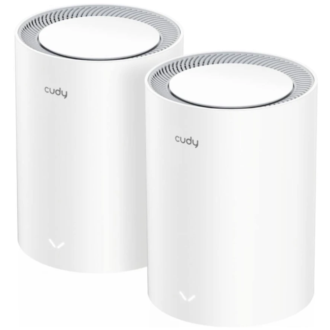 M3600(2-Pack) CUDY M3600(2-Pack) CUDY Маршрутизатор CUDY BE3600 Wi-Fi 7 Mesh Solution Gigabit Dual Band 2-Pack, Chipse — фото 1
