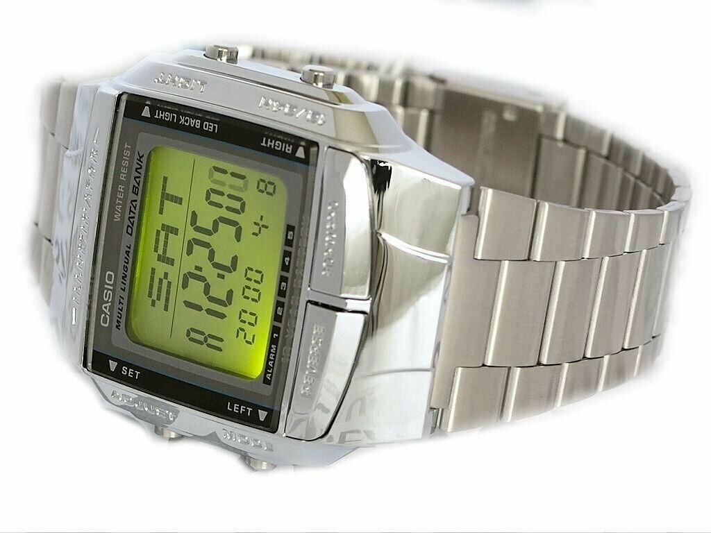 Наручные часы CASIO, серебряный, черный, серый — фото 1