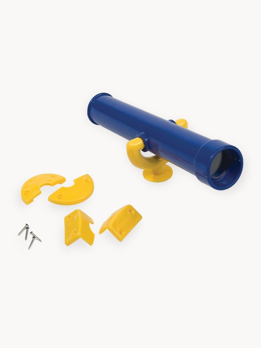 Телескоп (подзорная труба) уличный для детских площадок, вращается на во всех направлениях, 30 см