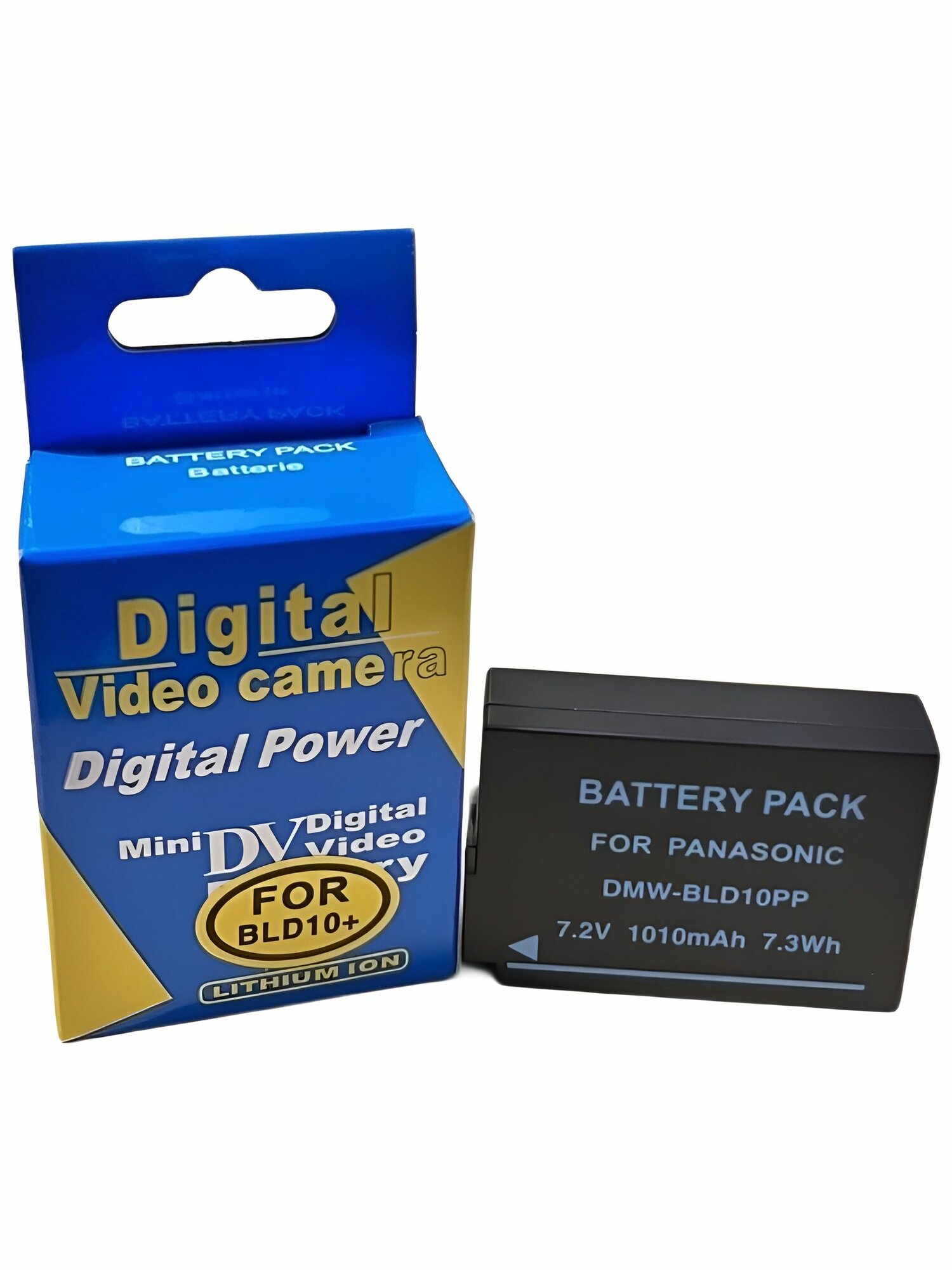 Аккумулятор DIGITAL DMW-BLD10 (7.2V,1010mAh,7,2Wh) для фотоаппаратов Panasonic