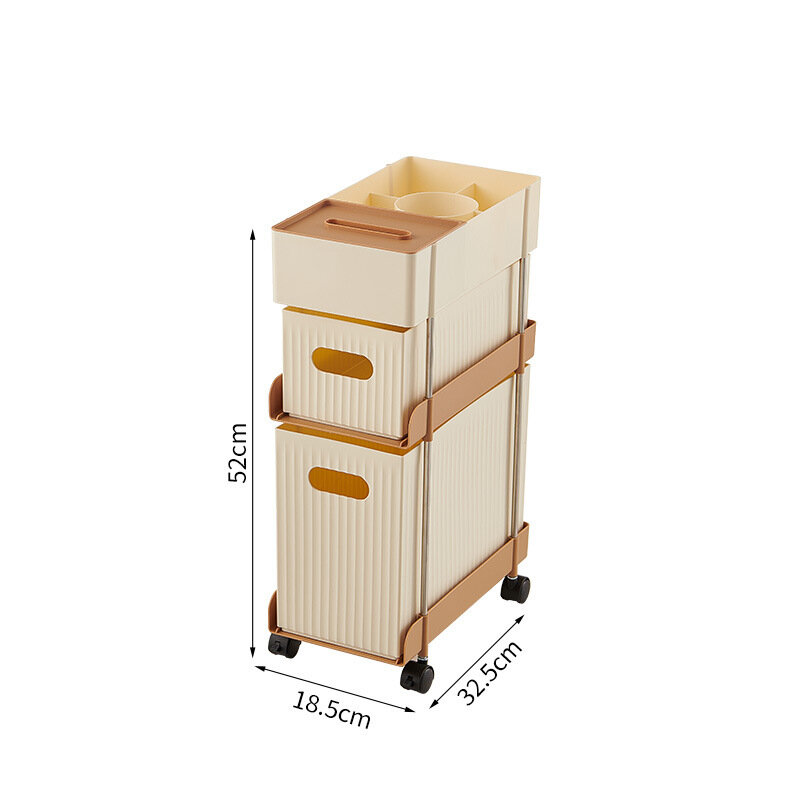 Настольный стеллаж для хранения с ящиками, многослойный органайзер для офиса, спальни, разнообразных закусок, передвижной ящик для уборки