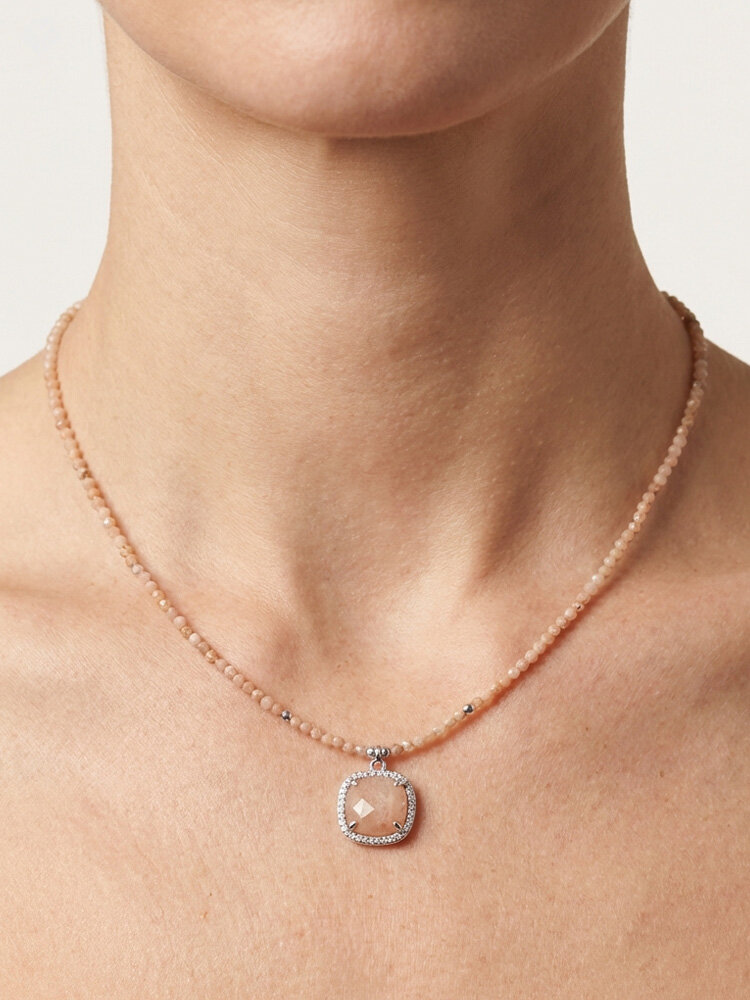 Бусы, гeлиoлит