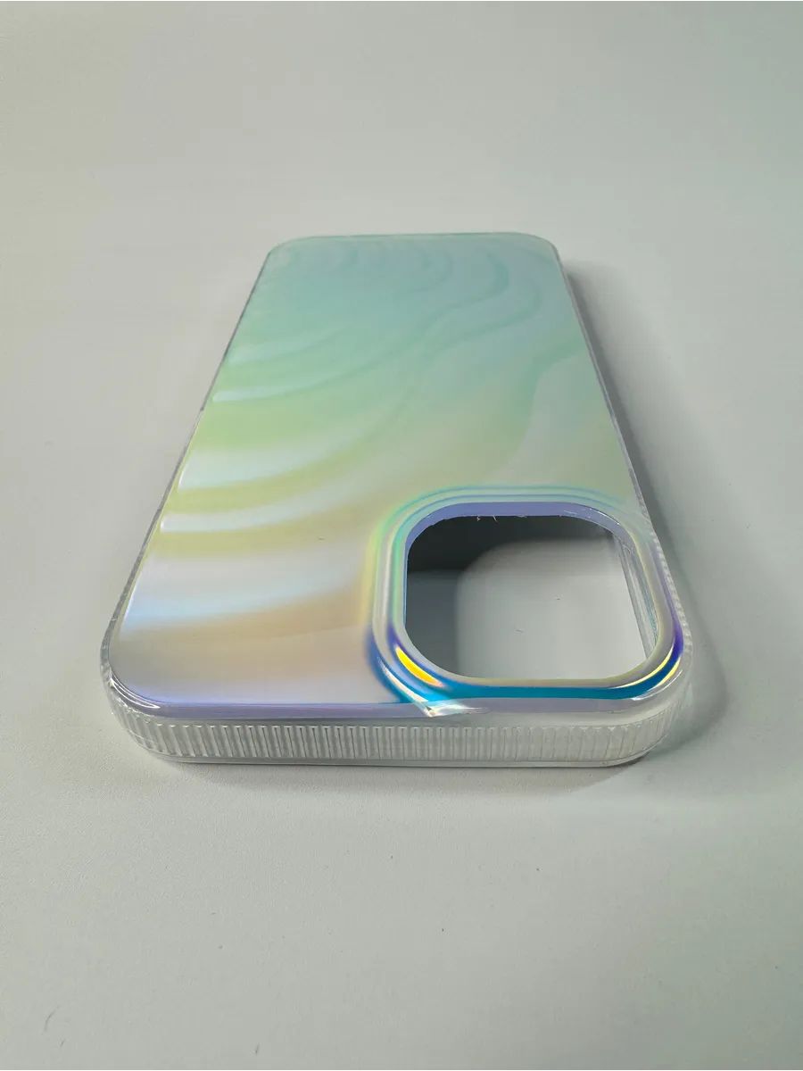 Чехол-Накладка для смартфона Apple iPhone 13, материал силикон, цвет перламутровый — фото 1