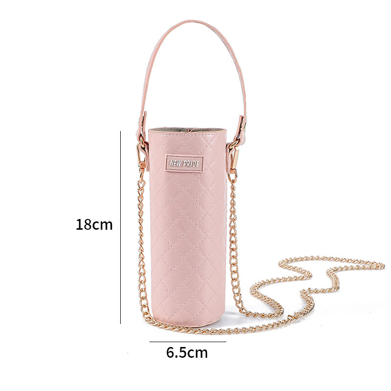 Изолированный чехол для стакана, чехол для бутылки с водой, ремешок, защитный чехол, кожаная сумка для стакана, чехол для бутылки с водой, универсальный чехол для стакана для взрослых и студентов