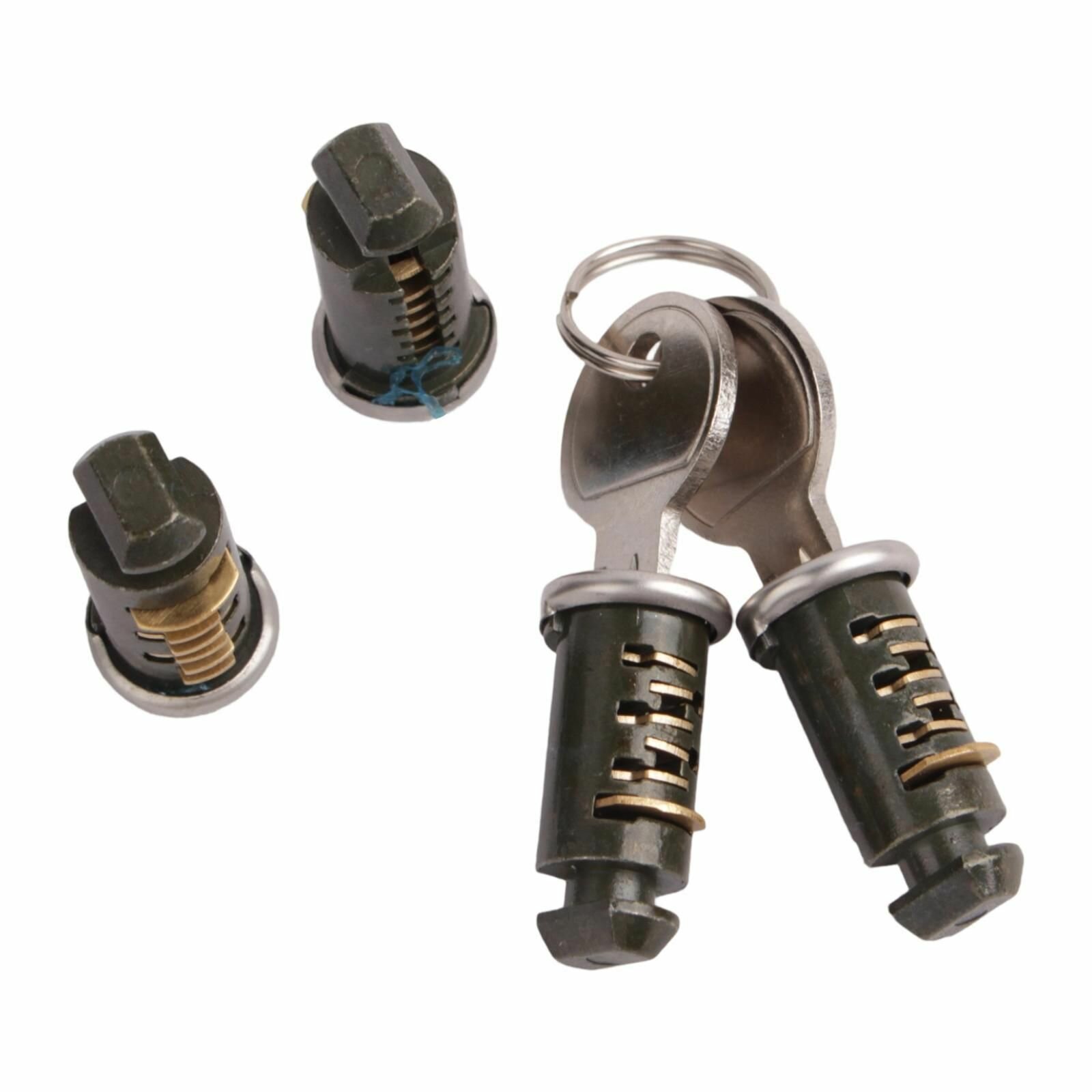 Замки для багажника на крышу автомобиля, цилиндры с ключами, прочные детали, аксессуары, 2 ключа, 4 замка, металлический комплект для замены