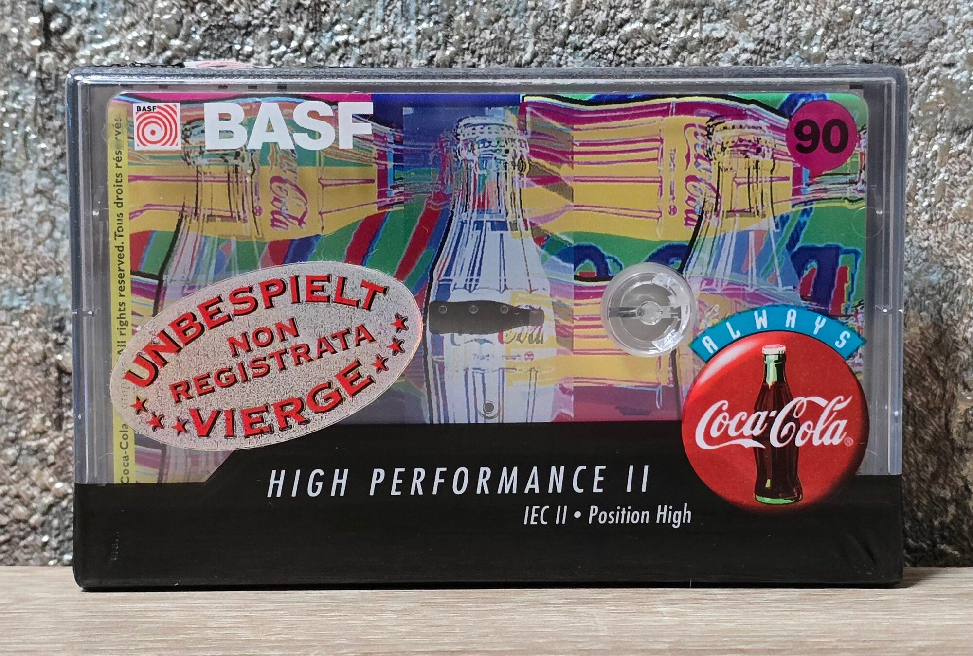 Аудиокассета BASF Coca-Cola-2/2