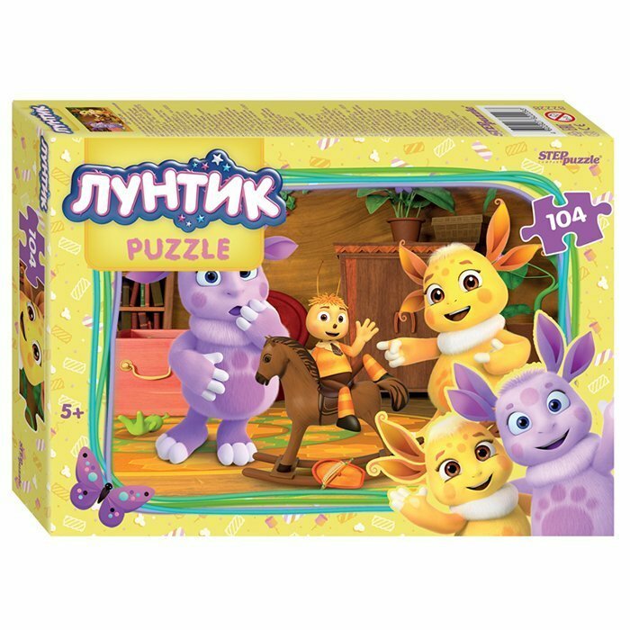 Step Puzzle Пазл Лунтик 104 элемента 82228 с 5 лет