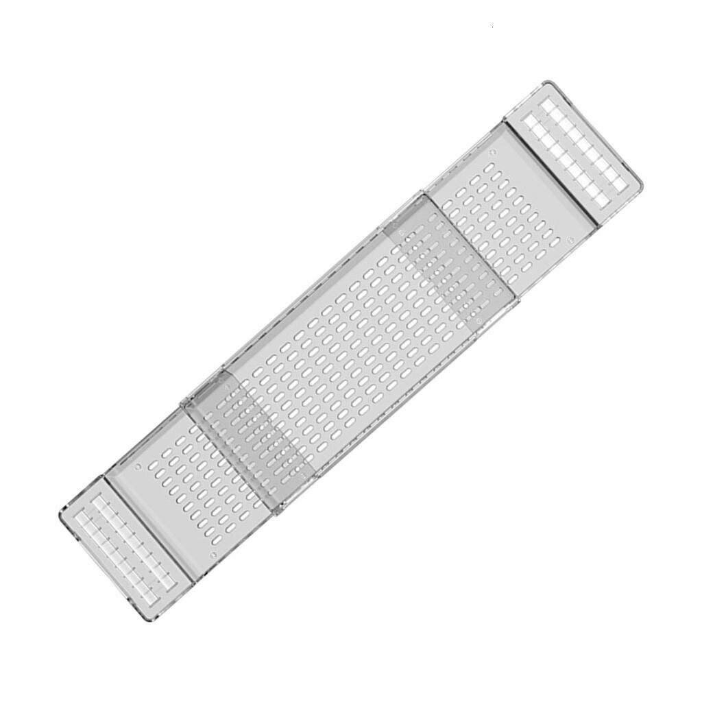 Пластиковая ванная доска с регулировкой, Прозрачный цвет