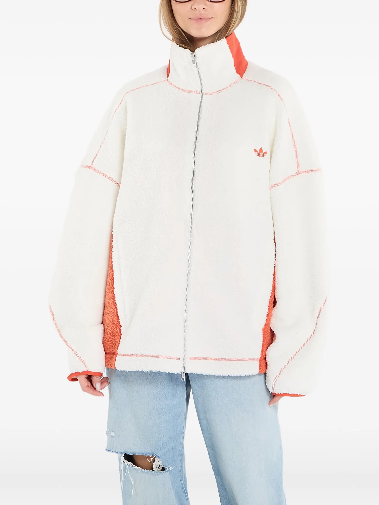 Куртка adidas Blvd Adams, размер 48 GER, white — фото 1