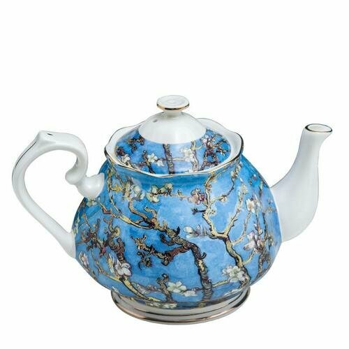 1000ML костяной фарфоровый чайник, рисователь Ван Гога, керамический чайник, кофеварка, семейный подарок