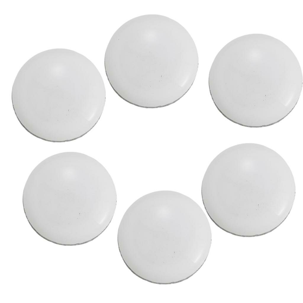 Магнитные утяжелители для шторки для душа, 6 шт, Белый