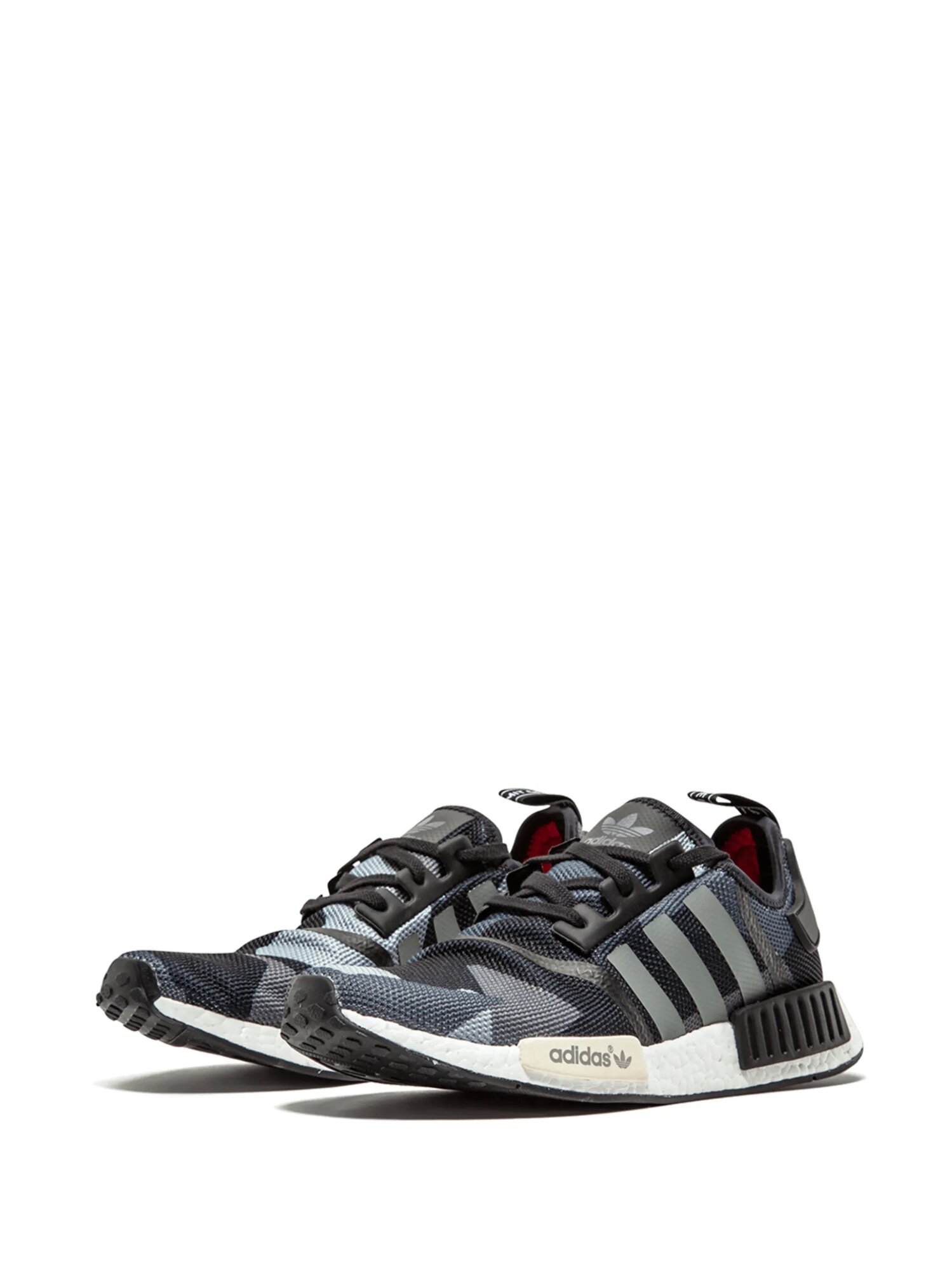 Кроссовки adidas NMD R1, размер 5 US, чёрный — фото 1