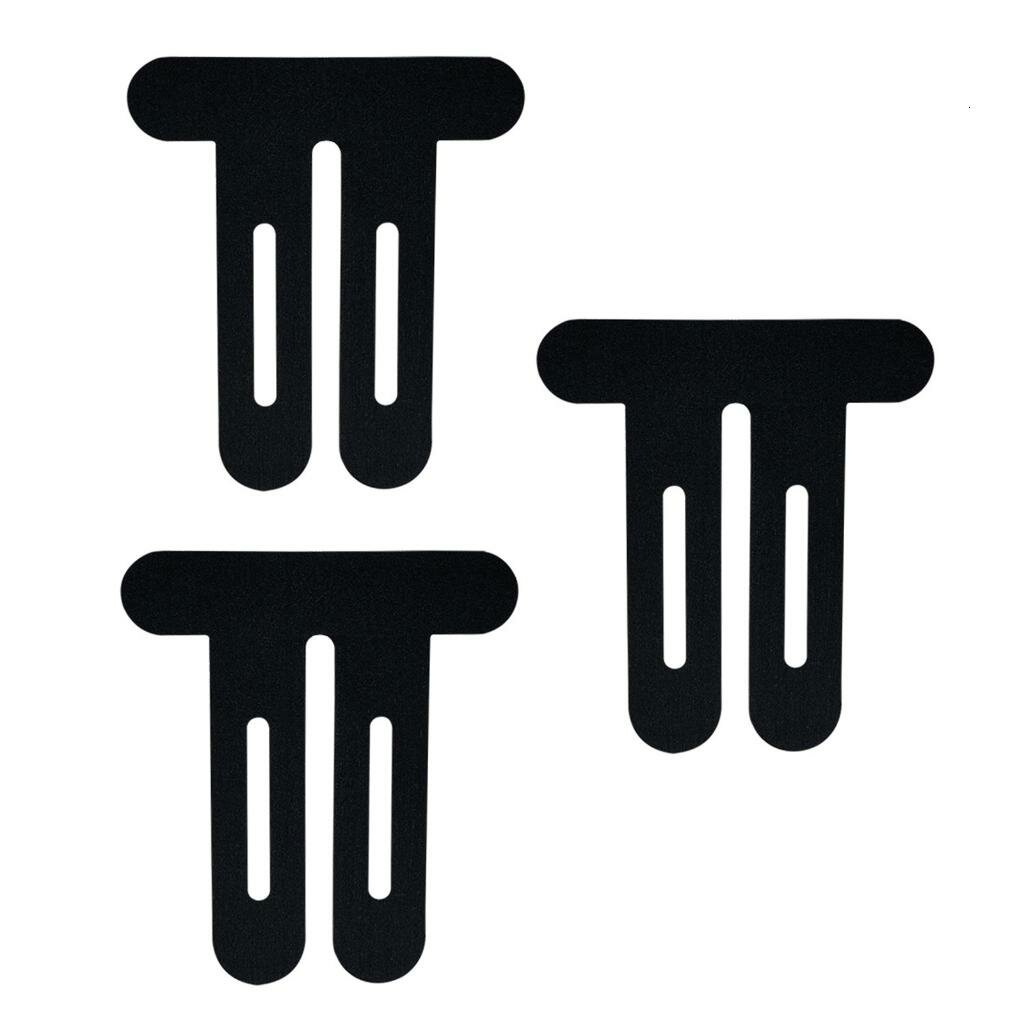 Кинезио тейп водонепроницаемый эластичный для колена и локтя, Черный