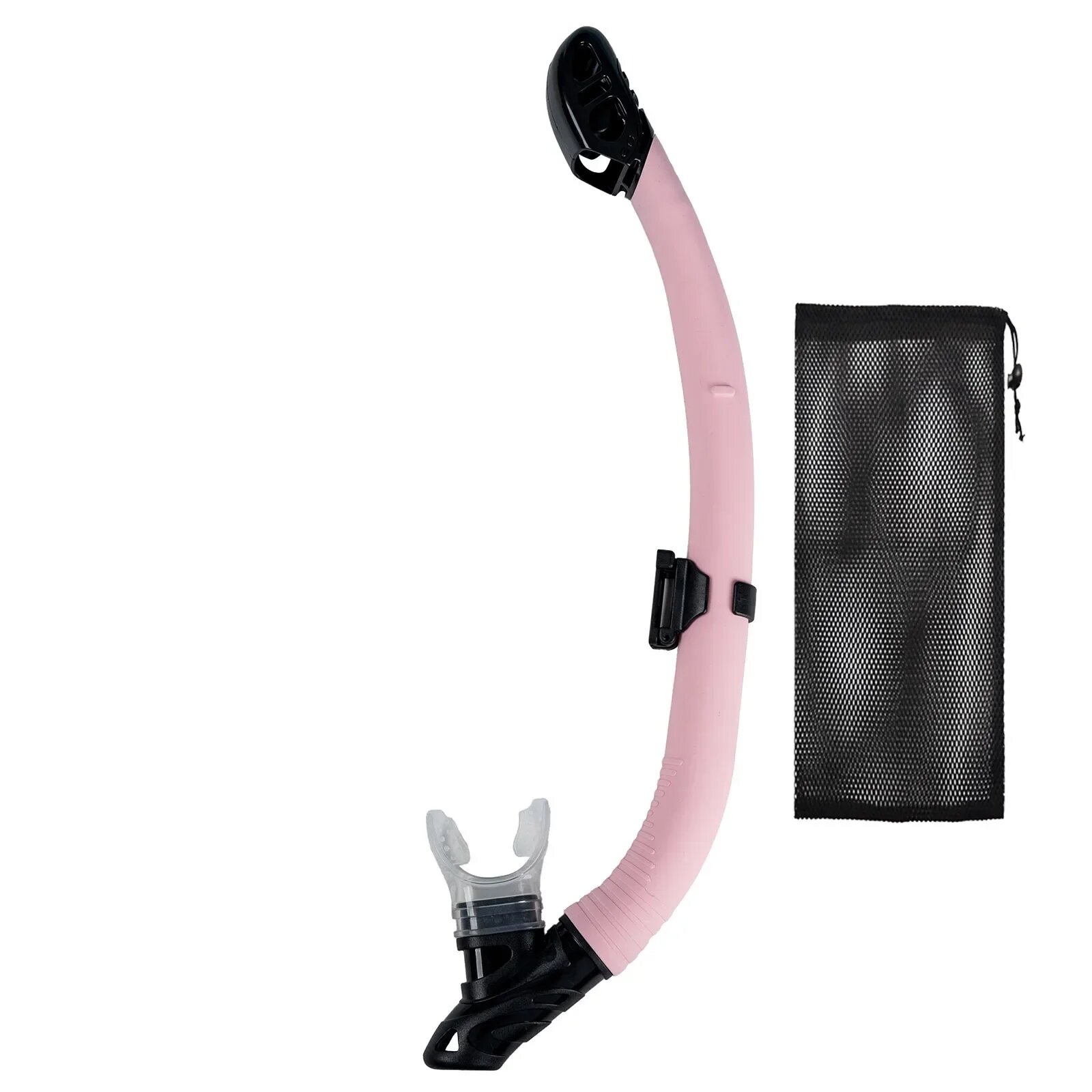 Складная силиконовая трубка DIVE&SAIL s320 для подводного плавания Розовый, Pink