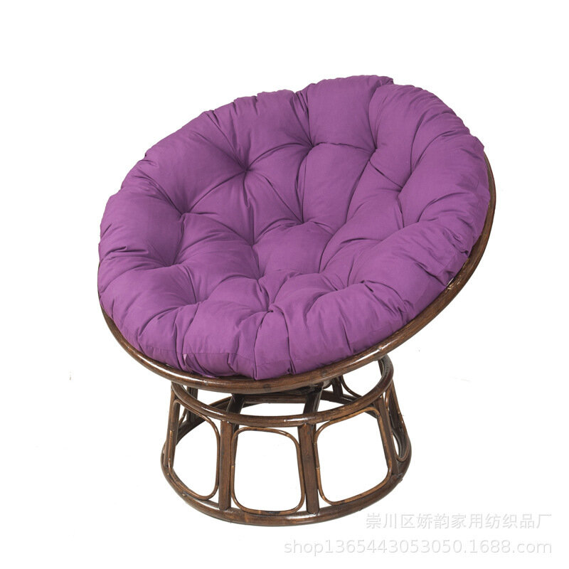 Утолщенная круглая подушка в виде птичьего гнезда, подушка для радарного кресла, круглая подвесная корзина, подушка для подвесного кресла, корзина-качалка, ротанговое кресло, простая современная подушка