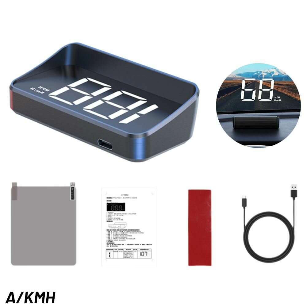 HUD проекция на лобовое стекло автомобиля KMH, Автомобильный проекционный дисплей