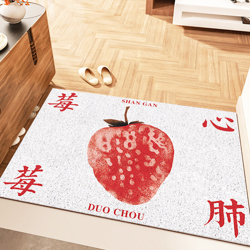 Непромокаемый напольный коврик 80x120 см для входа - прочный коврик для дома и улицы, износостойкий и легко моющийся