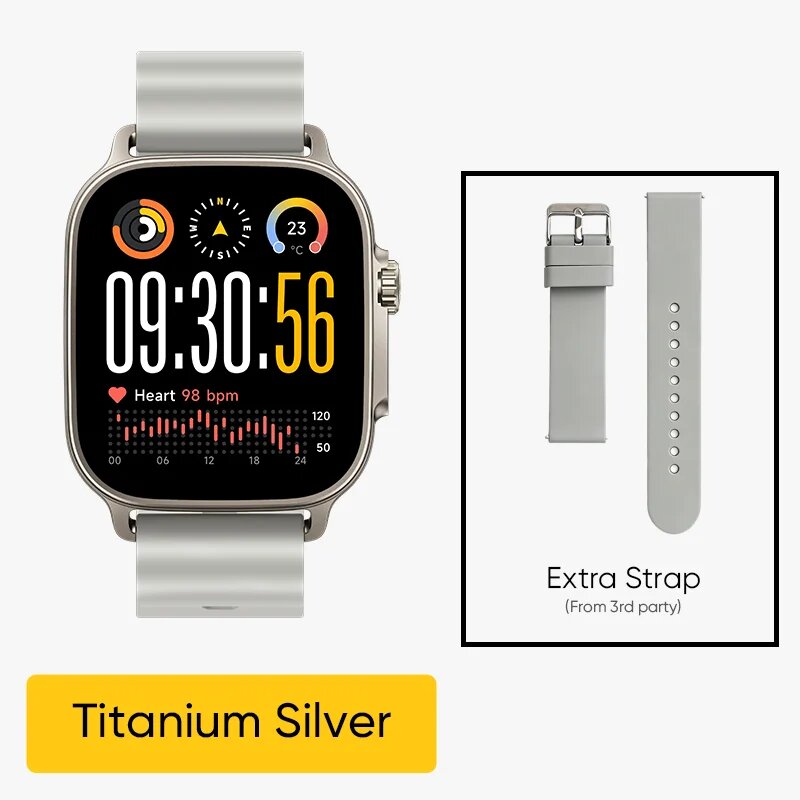 Realme Watch 5 Глобальная версия Watch 5 Silver-Gray