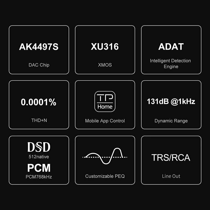 TOPPING E50 II DAC USB Черный — фото 1