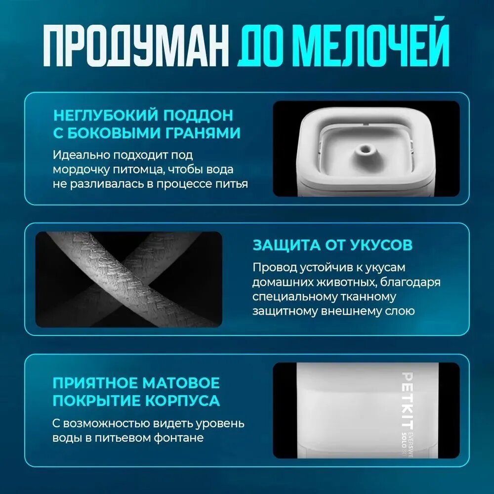 Питьевой фонтан PETKIT Eversweet Solo SE — фото 1