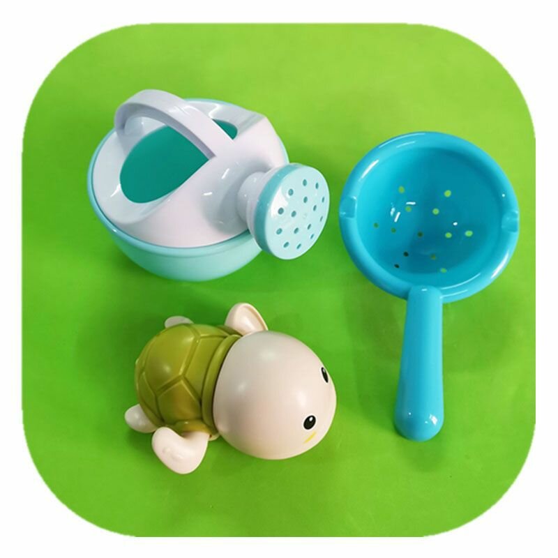 Детские игрушки для ванны для мальчиков и девочек, водные игры, душ, бутылка для воды, ложка, набор для ванны для младенцев