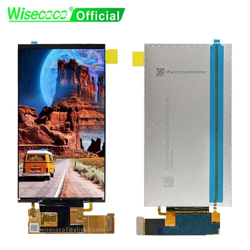 Wisecoco VS055QUM-NH0-6KP0 5,5" TFT дисплей 4K для HMD VR AR