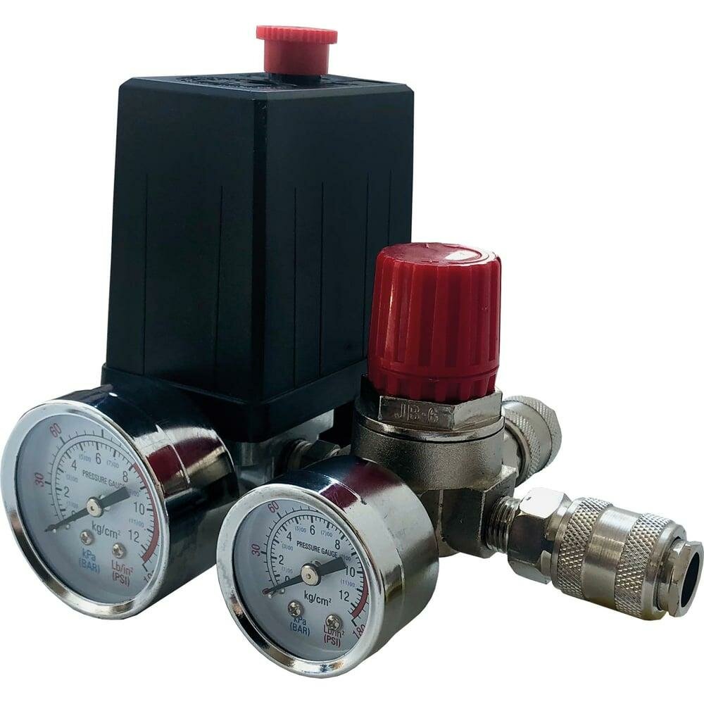 Реле для компрессора в сборе 220 В 2 быстр. выхода Pegas pneumatic 2601И