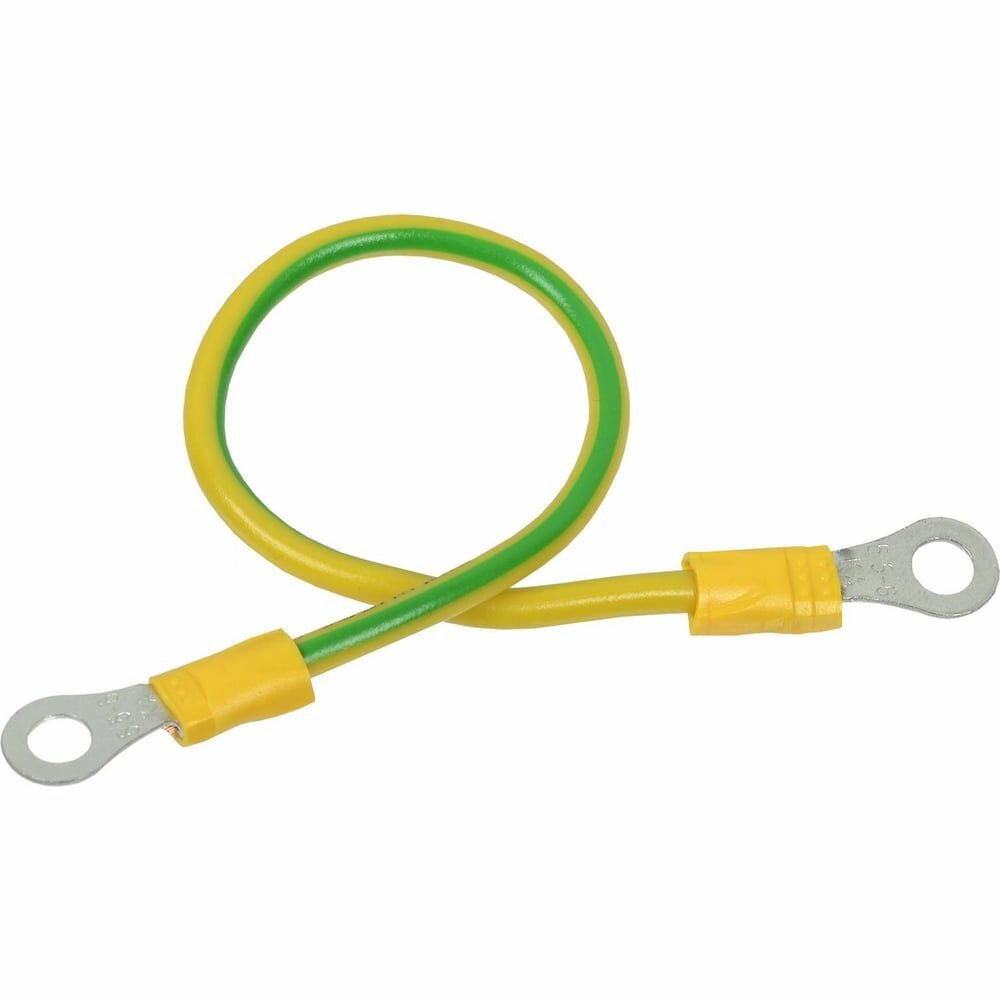 Проводник заземляющий 200мм d6мм 4кв. мм (уп.20шт) IEK CPZ50-200-04-1-06