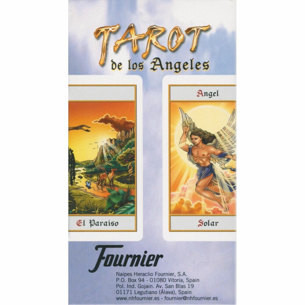 Таро ангелов Fournier Ортега Роза Елена 78 карт с инструкцией на английском языке