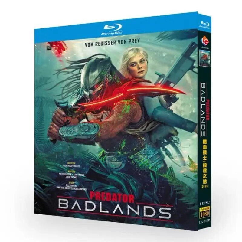 Хищник: пустоши (2025)Диск с Blu-ray фильмами