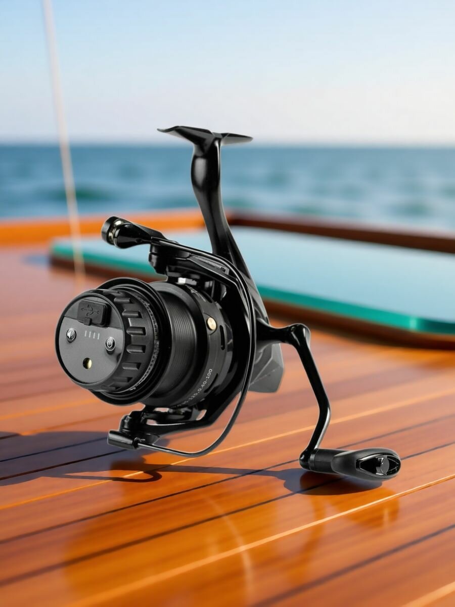 Катушка фидерная EastShark LT 5500 с сигнализатором поклевки