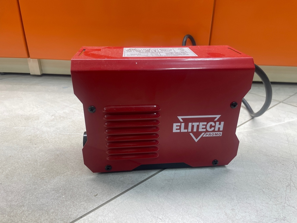 Сварочный аппарат инверторный Elitech ИС 200М Промо, 200 А, до 5 мм,Б/У, Уценка