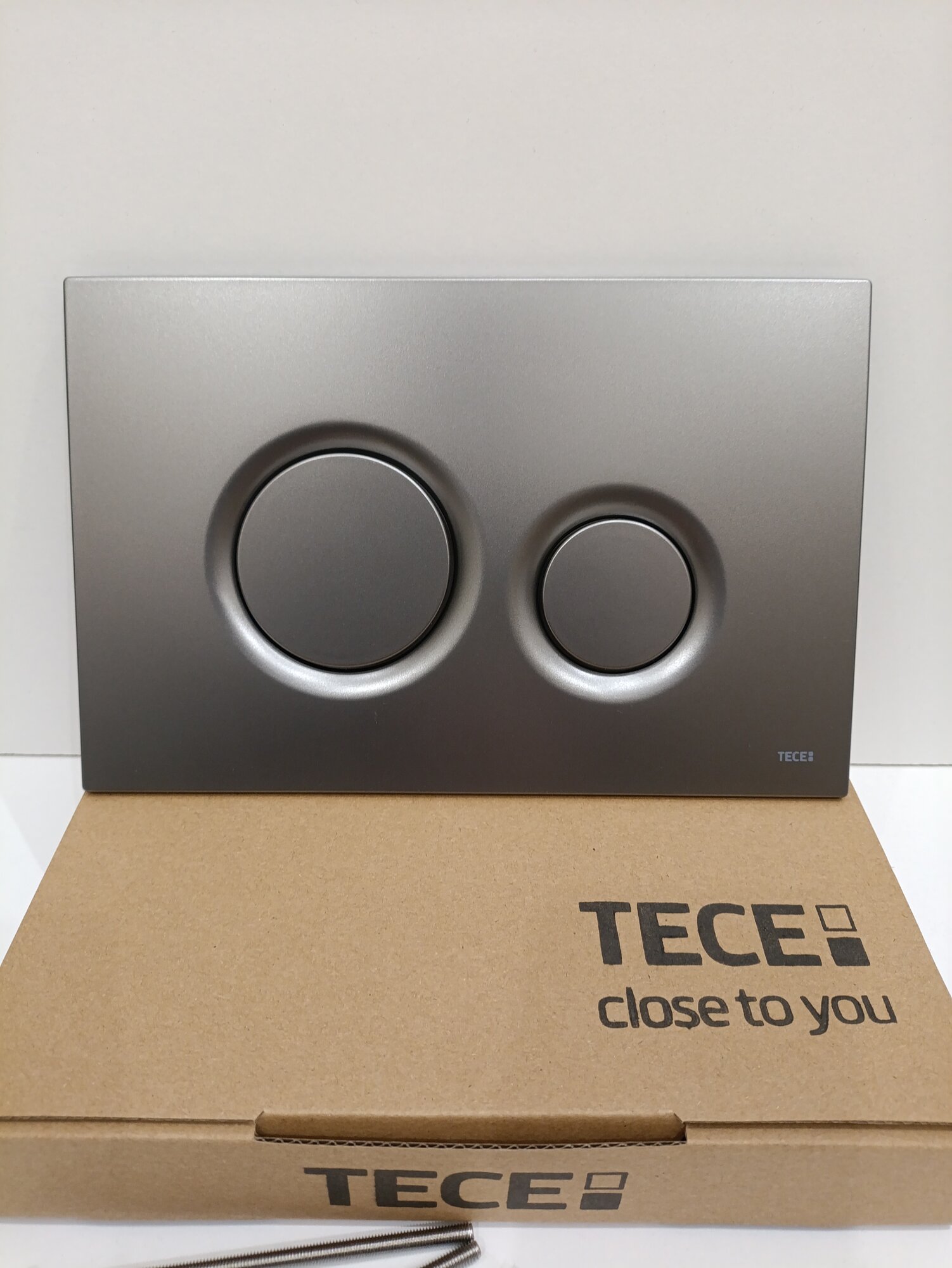 Кнопка смыва инсталляции TECE EXCLUSIVE GRAPHITE (графит)