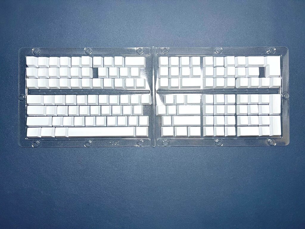 Прозрачные кейкапы с боковой гравировкой, профиль OEM, поверхность PBT с микро-матовым покрытием, 131 клавиша,