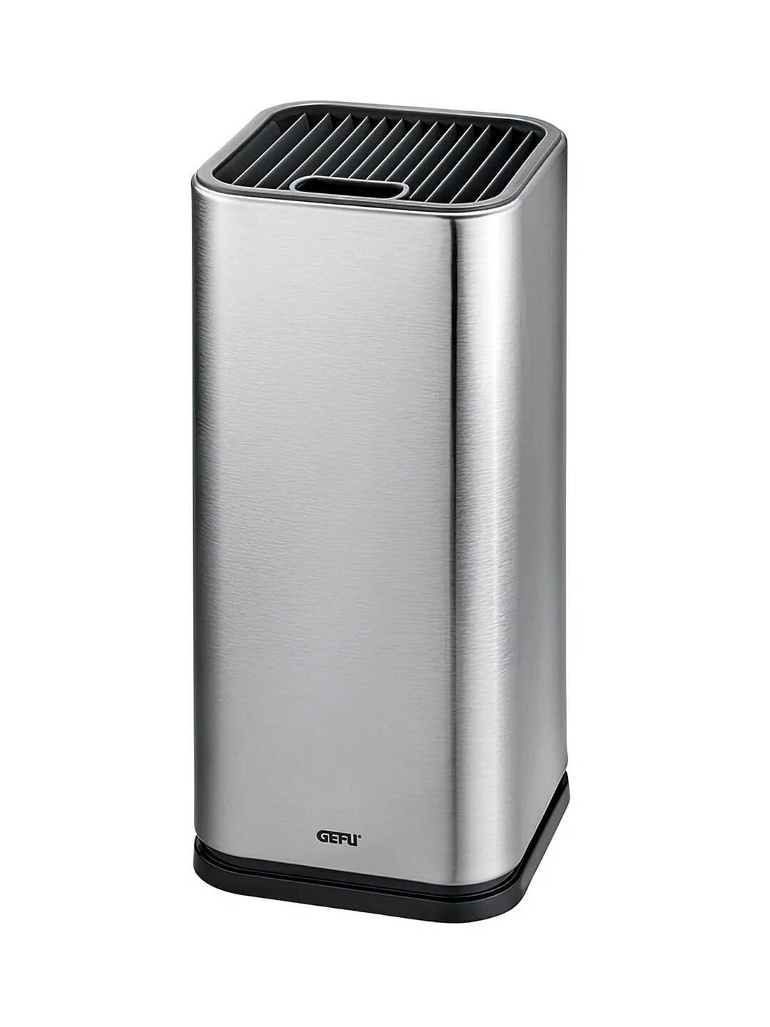 Подставка для ножей Gefu Insiem, 14 отсеков, 11*11*23,5 см, нержавеющая сталь, пластик