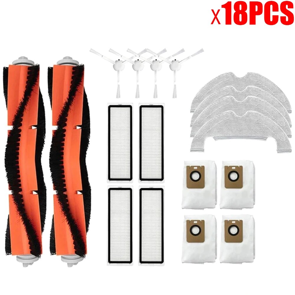 Комплект запчастей для робота-пылесоса Xiaomi, 18PCS SET A
