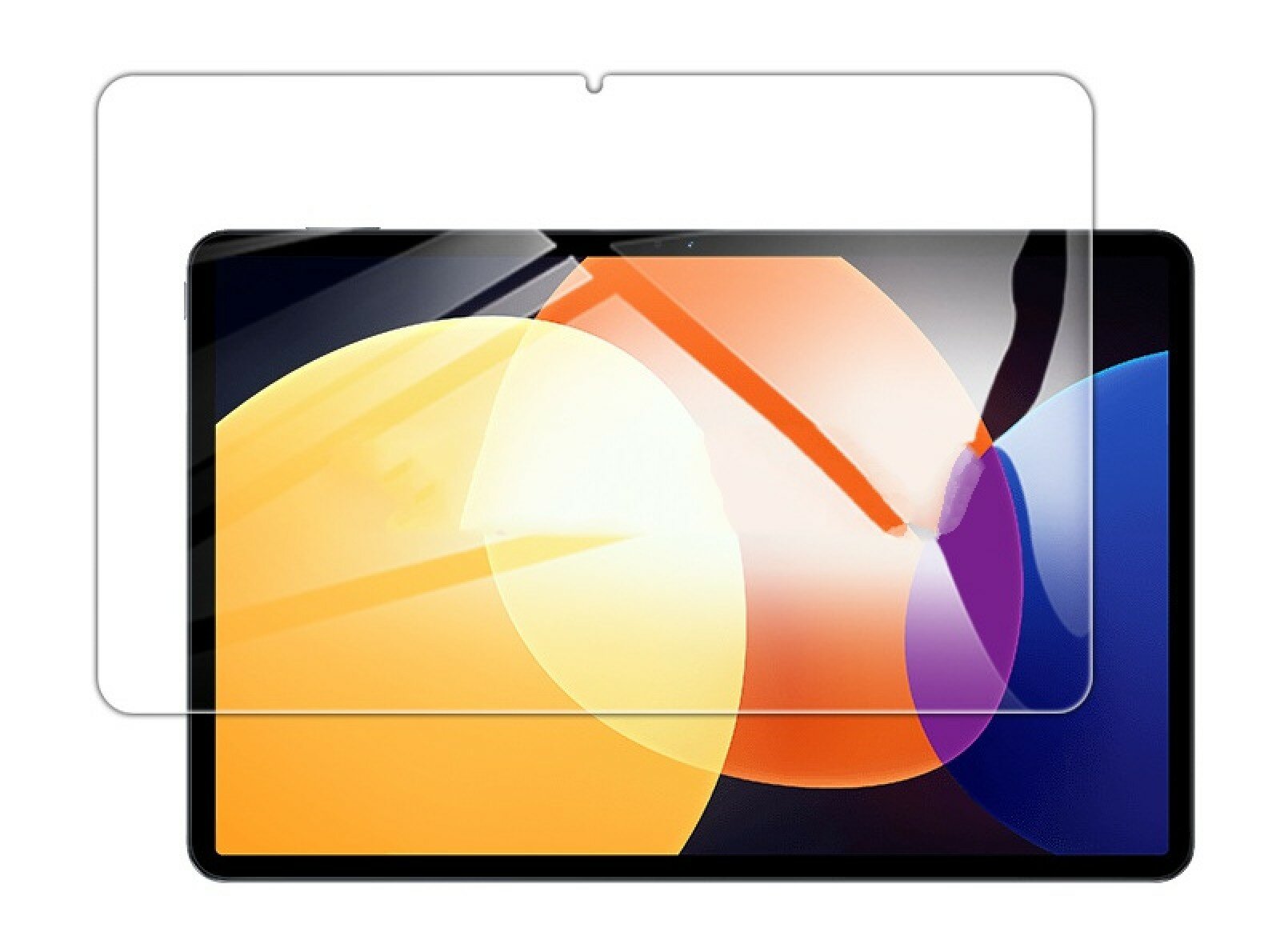 Защитное закалённое стекло MyPads Forti Glass для Xiaomi Pad 5 Pro 12.4 с олеофобным покрытием