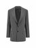 Куртка armarium Peak lapels single-breasted blazer, размер 42, grey