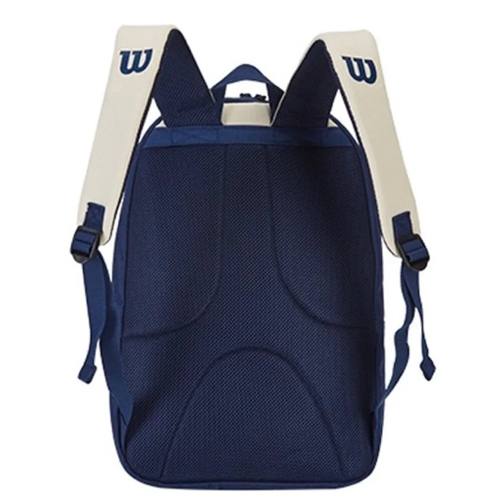 Wilson Рюкзак теннисный BEAR BACKPACK Navy/Natural CANVAS синий 46x21 см — фото 1