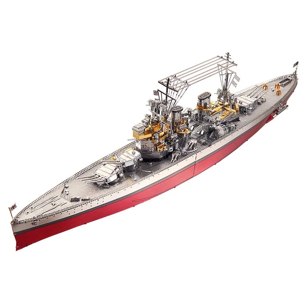 Металлические 3D-модели Piececool для взрослых, наборы моделей HMS Prince of Wales для праздничных подарков