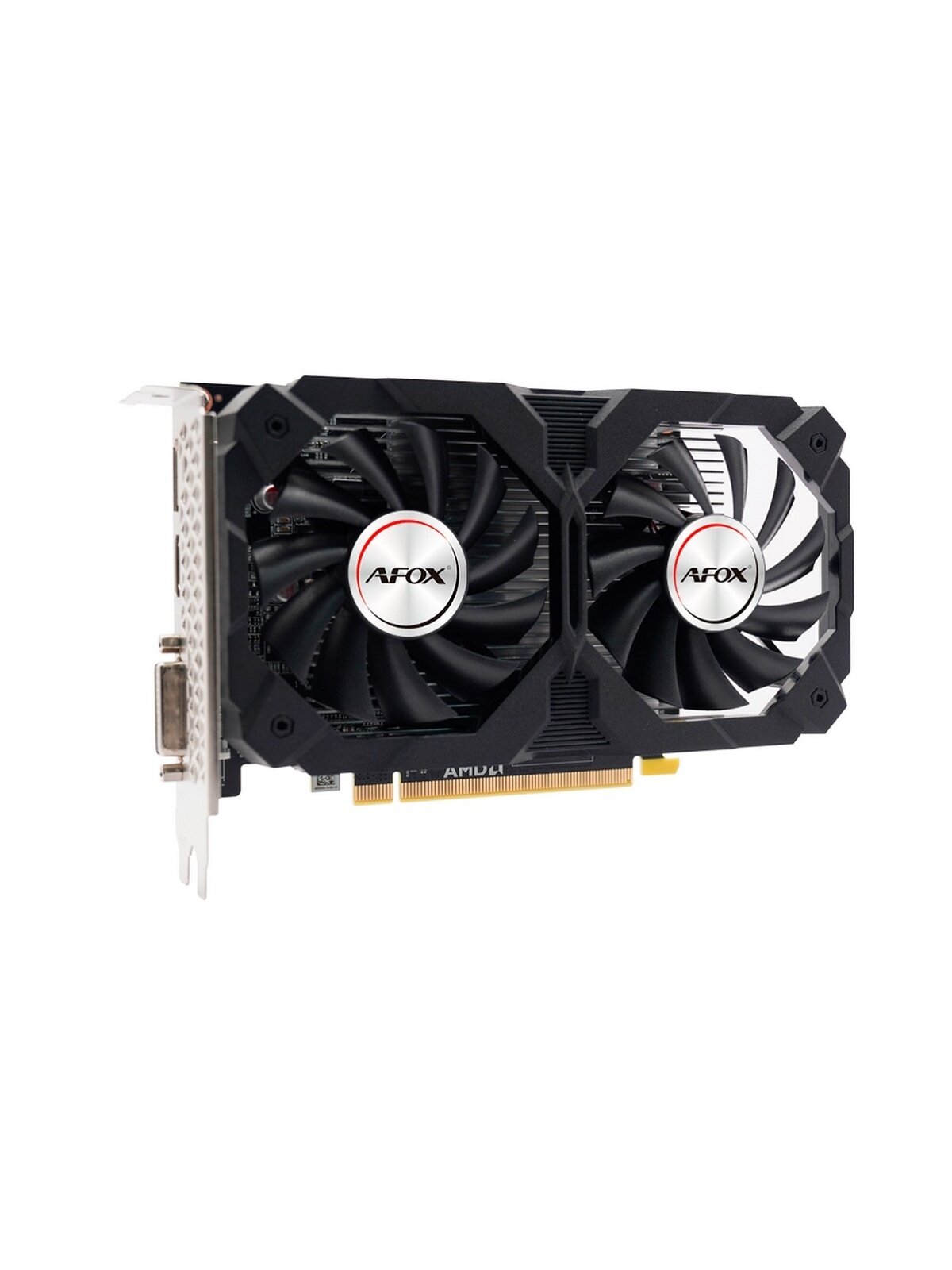 Видеокарта AFOX RX550 4GB GDDR5 128bit DVI DP HDMI 2FAN RTL (AFRX550-4096D5H2-V4)